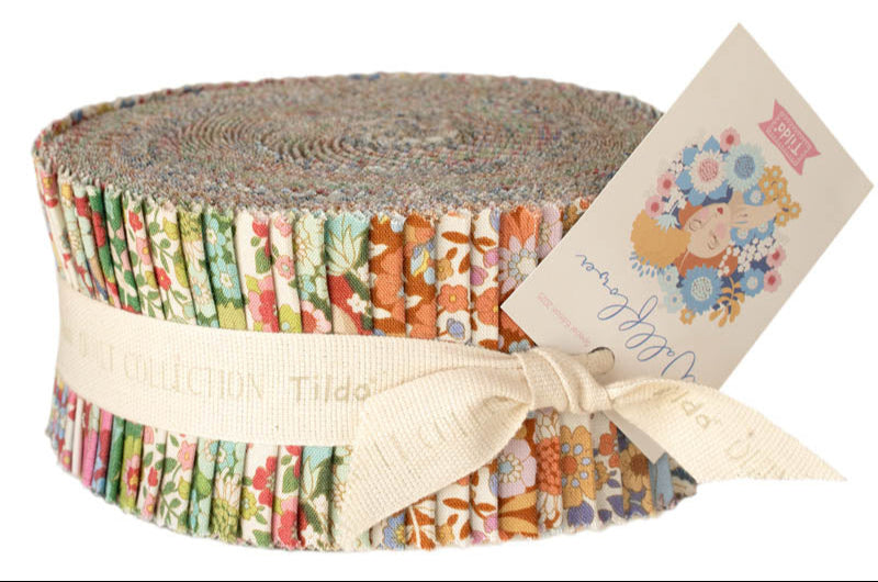 Tilda Wallflower Fabric Roll Jelly Roll – the-surgeon's-knots