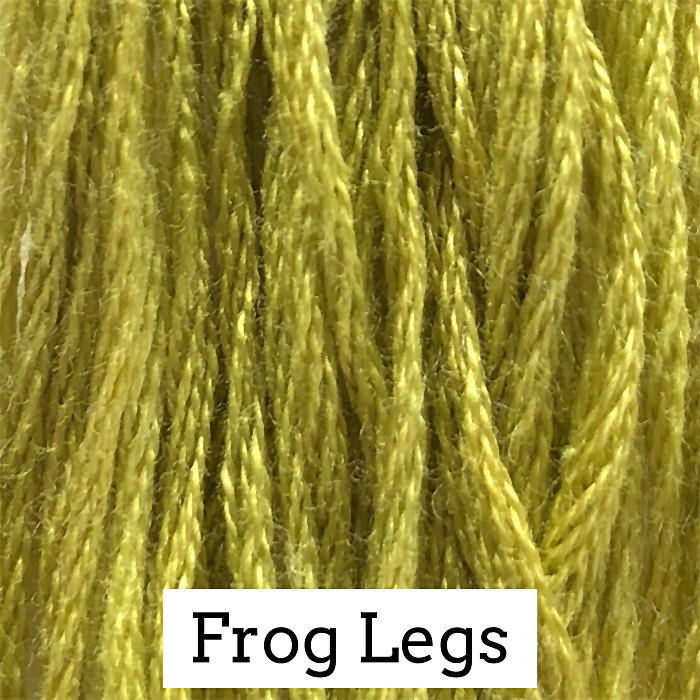 Classic Colorworks Floss Frog Legs 5 Yards CCT-211 for Embroidery, Cro ...