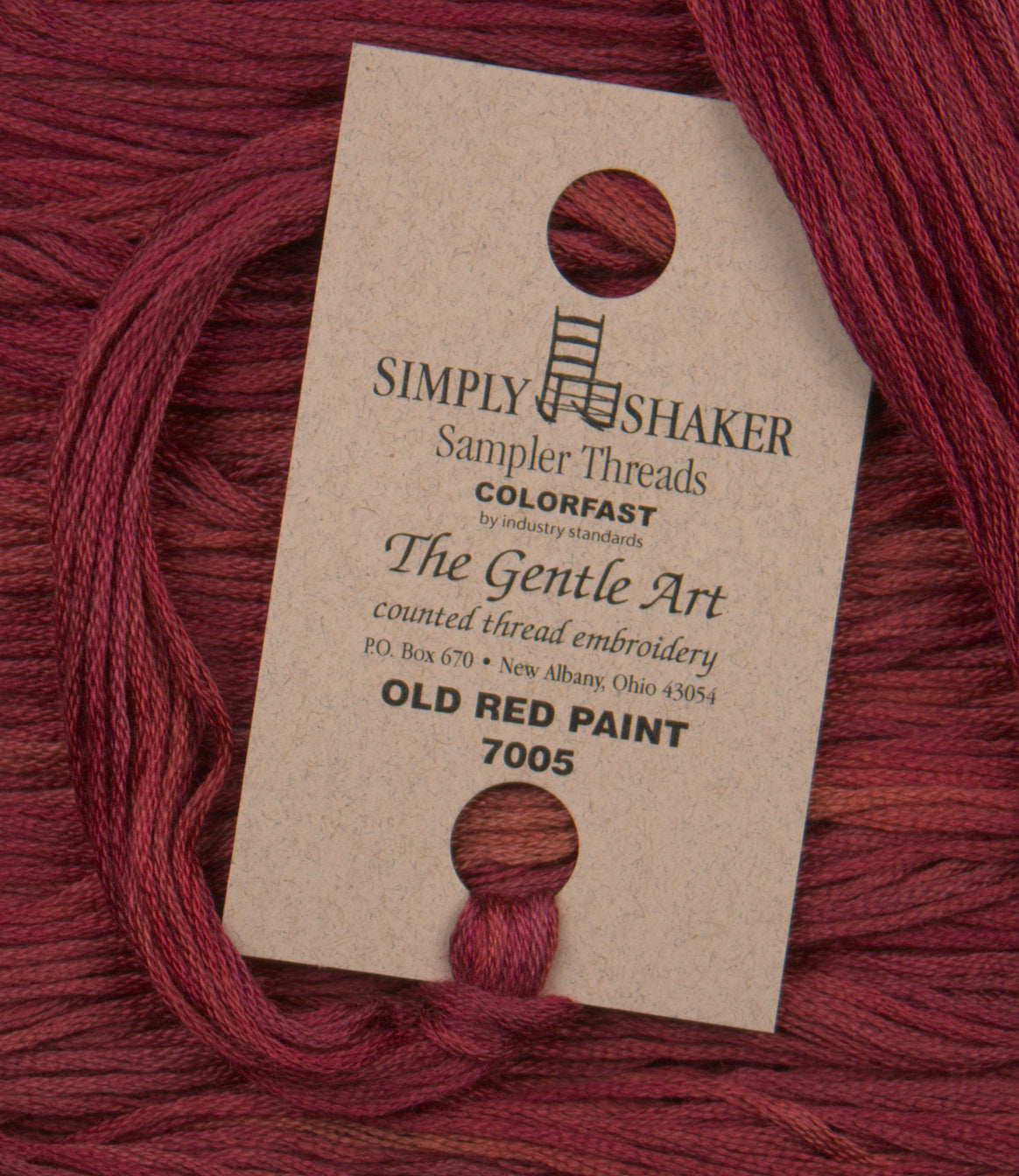 Gentle Art Sampler Threads Old Red Paint 5 Yards GAST-7005 – the ...