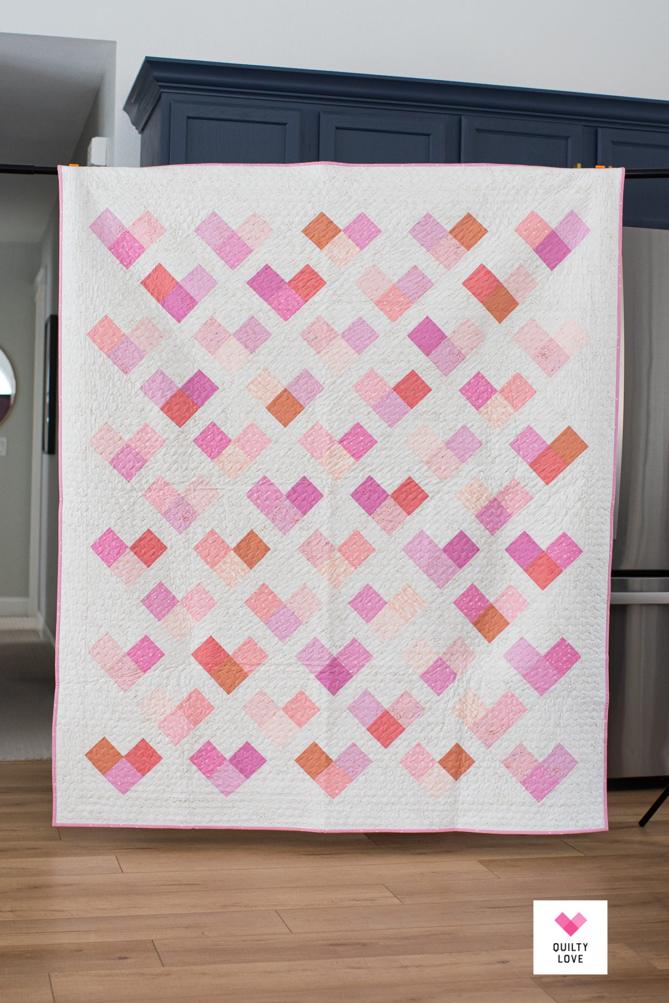 QUILTY HEARTS Quilt Pattern by Emily Dennis from Quilty Love Multiple ...