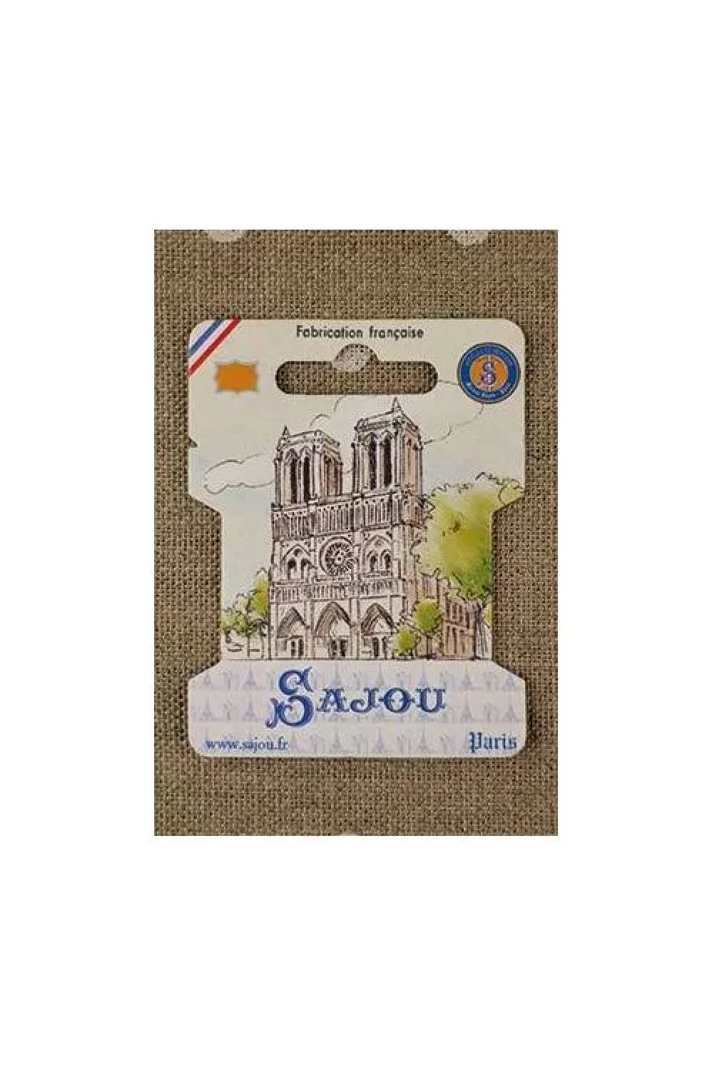 Ribbon and Thread Storage Cards Paris Motifs from Maison Sajou 3.5in x ...