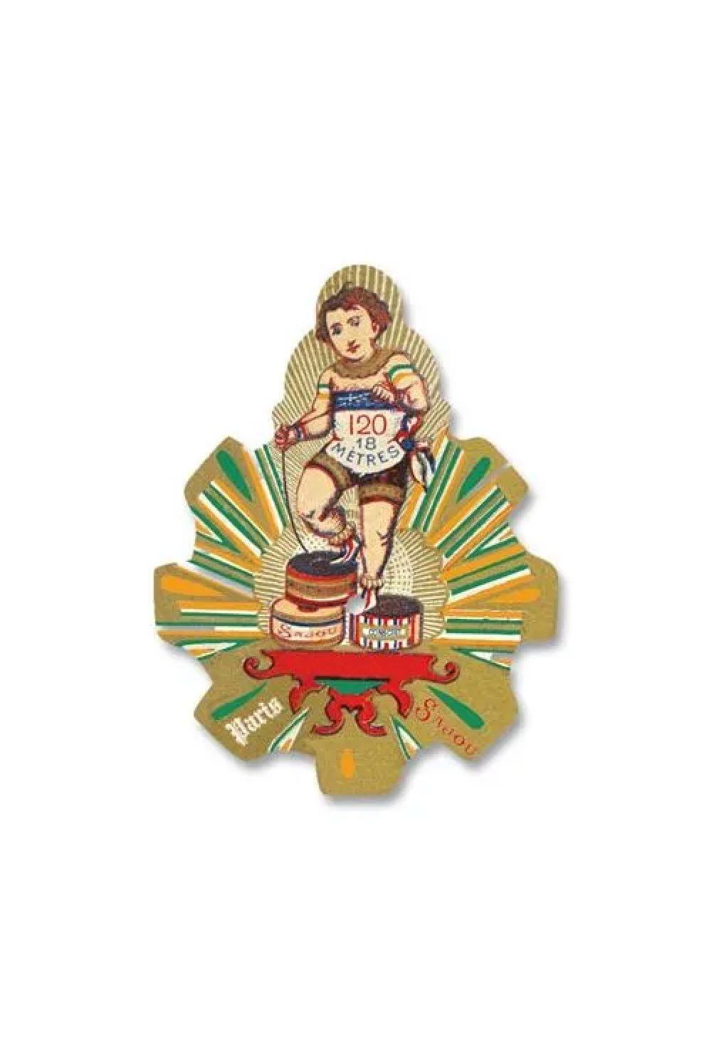 Six Thread Cards Assorted from Maison Sajou – the-surgeon's-knots