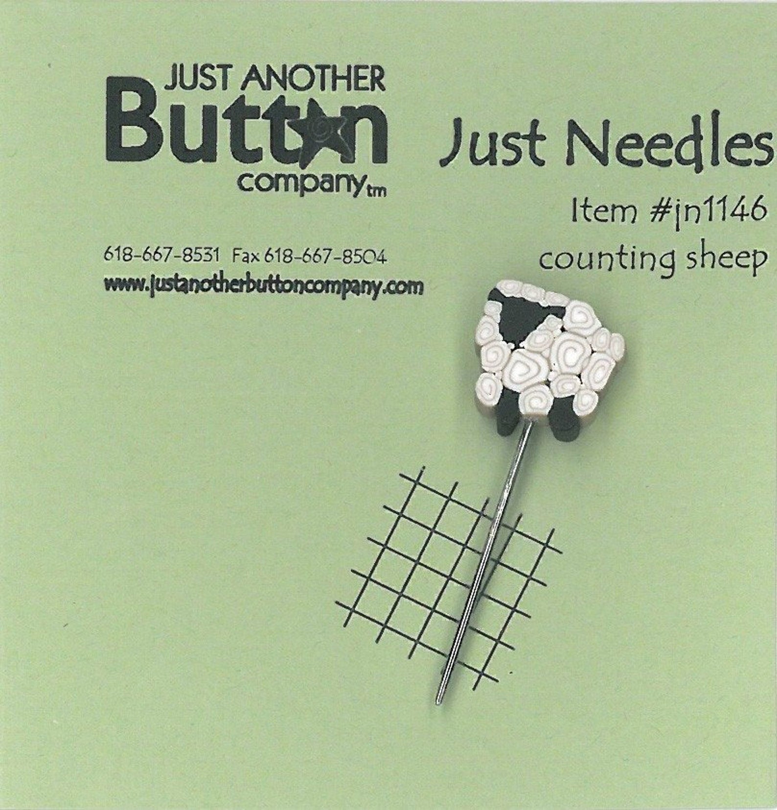 Counting Sheep Just Needles from Just Another Button Company: 1 Decora ...